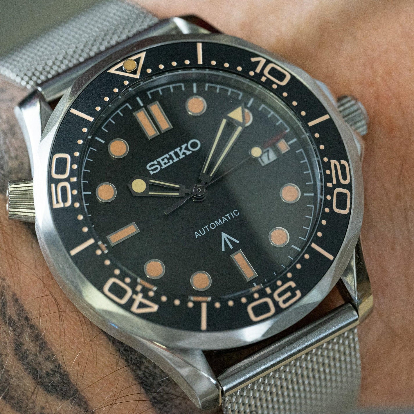 MOD SEAMASTER - 007 JAMES BOND MONTRE AUTOMATIQUE SEIKO - MONTRE HOMME ...