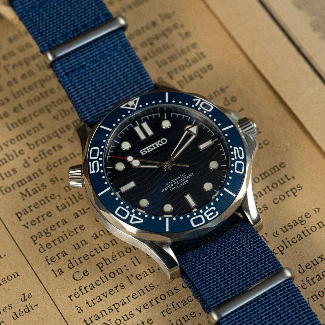 SEAMASTER MONTRE AUTOMATIQUE - SEIKO MOD - – MONTRE A PAPY