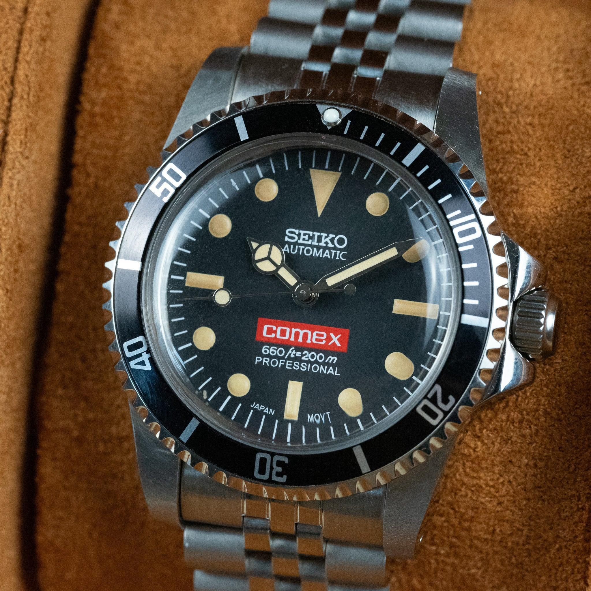 MOD VINTAGE SUBMARINER COMEX JUBILEE MONTRE AUTOMATIQUE SEIKO – MONTRE ...
