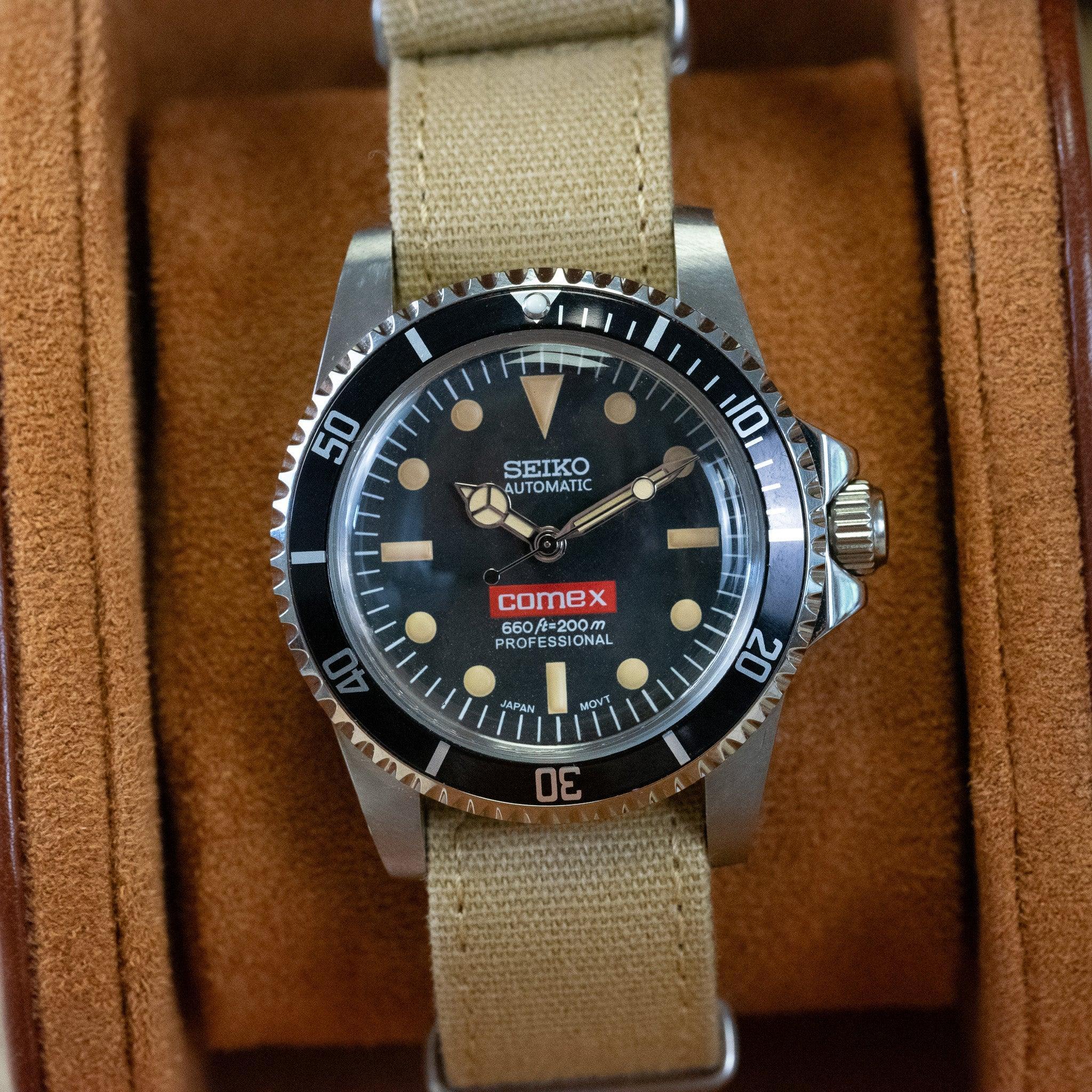 MOD VINTAGE SUB COMEX NATO MONTRE AUTOMATIQUE SEIKO – MONTRE A PAPY